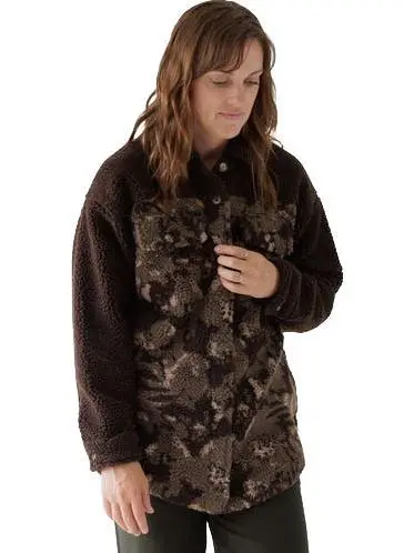KAVU Willow Creek Fleece Jacket - Earth Bloom