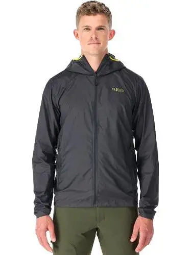 RAB Vital Windshell Hooded Jacket - Graphene