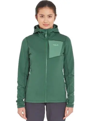 RAB Superflux Full-zip Hooded Jacket - Green Slate