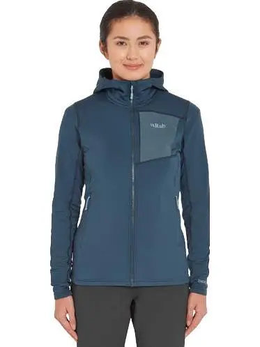 RAB Superflux Full-zip Hooded Jacket - Tempest Blue
