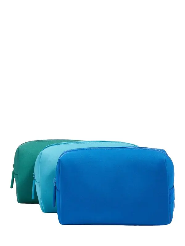 Baublebar Set Of Three Storage Pouches - Blue