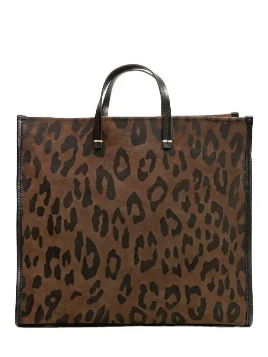 Clare V. Simple Suede Tote - Cocoa Pablo Cat Suede