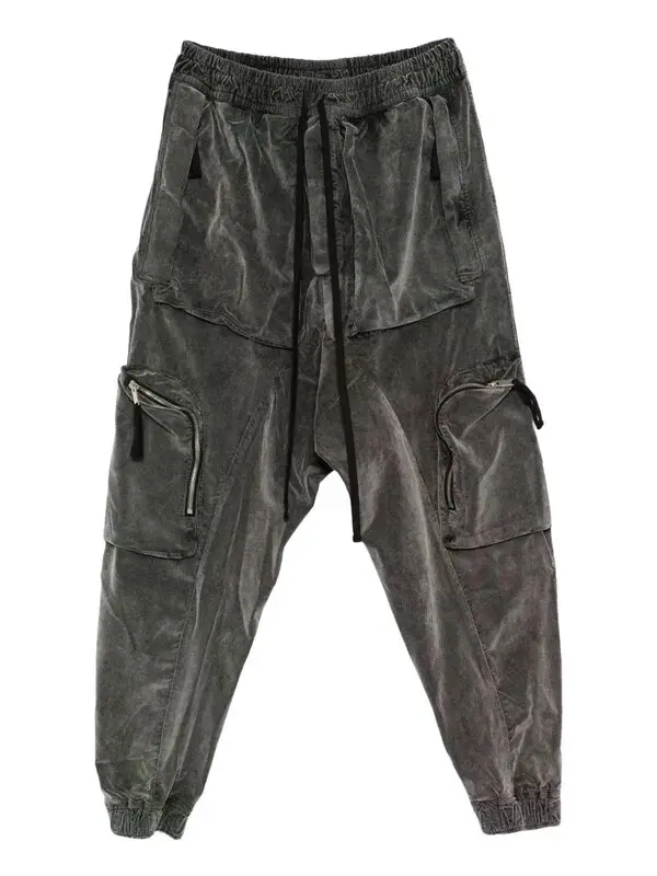 THOM KROM Drawstring-waist Trousers - Grey