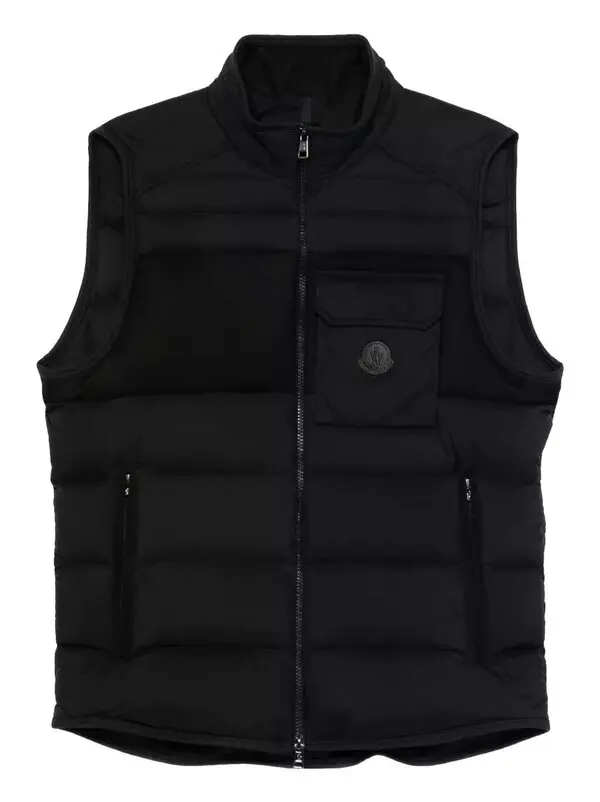 Moncler Estagnous Down Gilet - Black