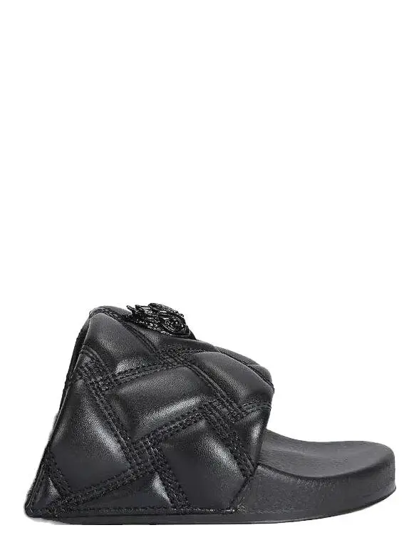 Kurt Geiger Meena Quilted Mules - Black