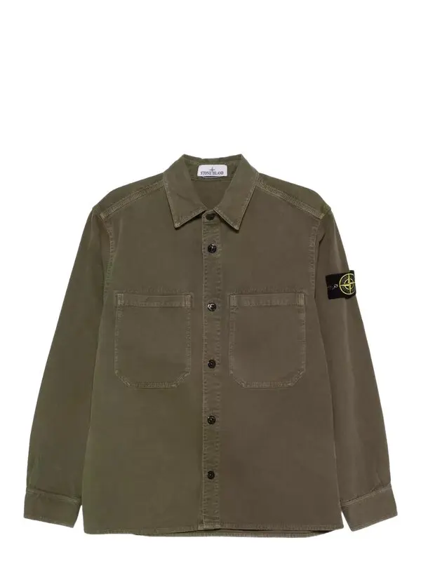 Stone Island Compass-badge Shirt - Green
