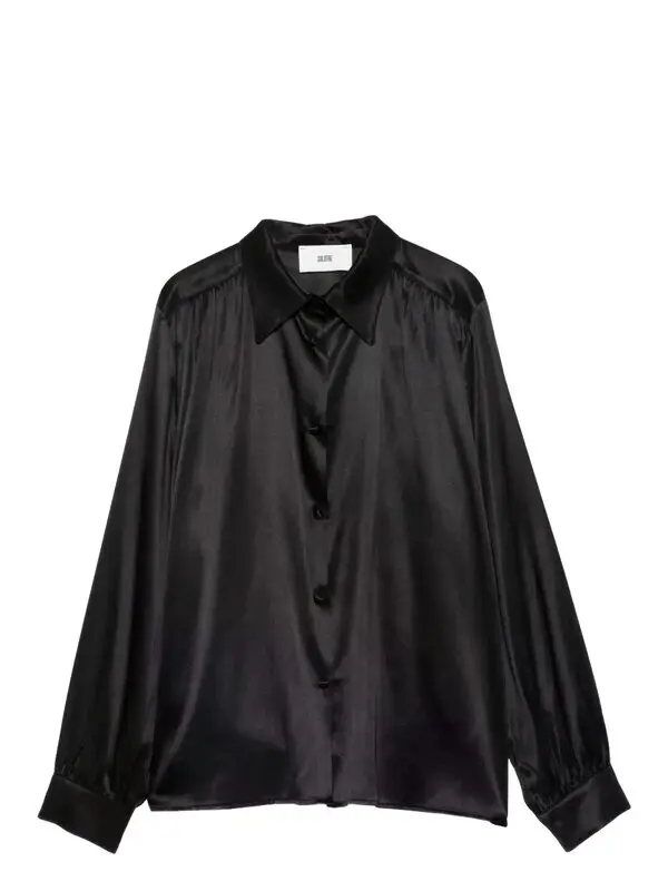 SOLOTRE Button-down Shirt - Black