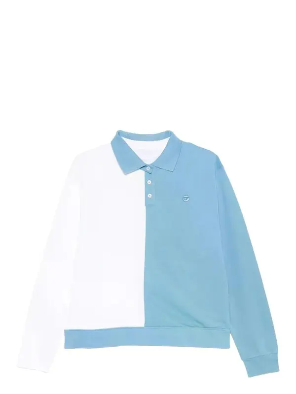 Coperni Trompe L'oeil Polo Shirt - Blue