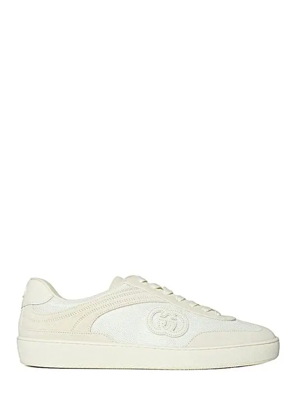 Gucci Leather Sneakers - White