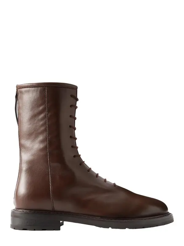 Legres 08 Leather Ankle Boots - Brown