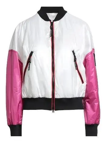 PEUTEREY.PLURALS Polyamide Bomber Jacket - White