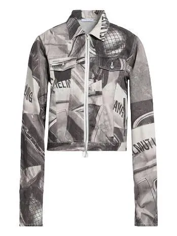 Helmut Lang Denim Trucker Jacket - Grey