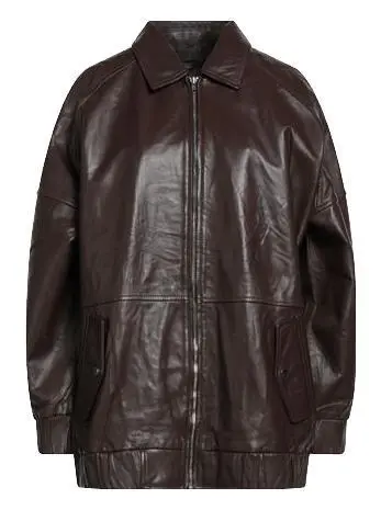 MUUBAA Biker Jacket - Brown