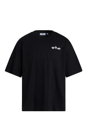OFF-WHITE™ Off-white T-shirt Size Cotton, Elastane - Black