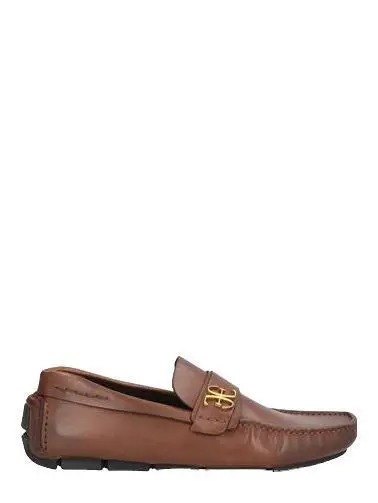 FABI Leather Loafers - Brown