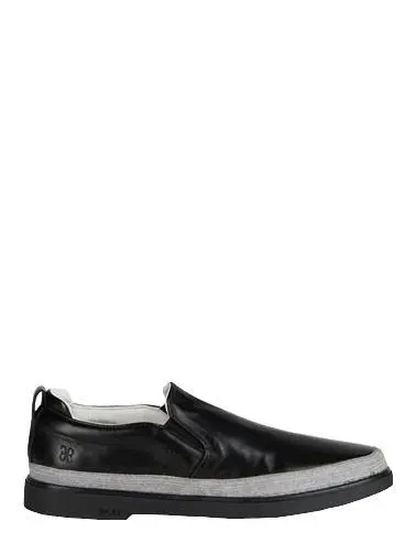FABI Leather Sneakers - Black