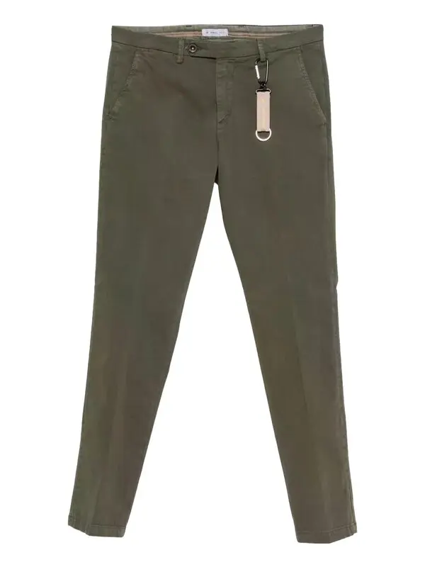 MANUEL RITZ Twill Trousers - Green