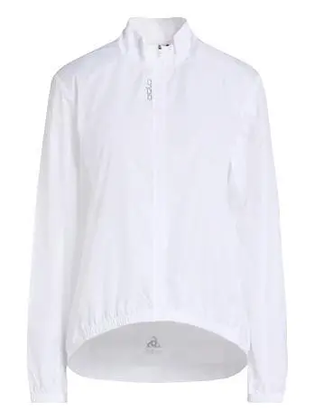 ODLO Recycled Polyester Windbreaker - White