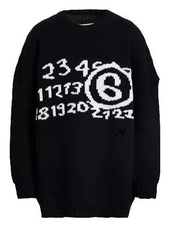 MAISON MARGIELA Virgin Wool Sweater - Black
