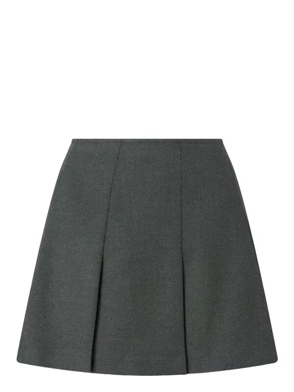 Pinko Pleated Mini Skirt - Grey