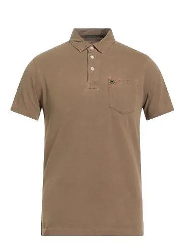 Barbour Polo Shirt Khaki Size Cotton - Beige