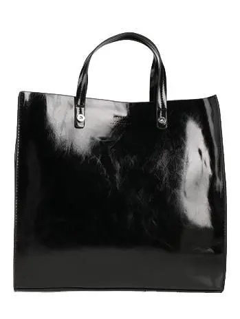 TWENTY FOUR HAITCH Leather Tote - Black