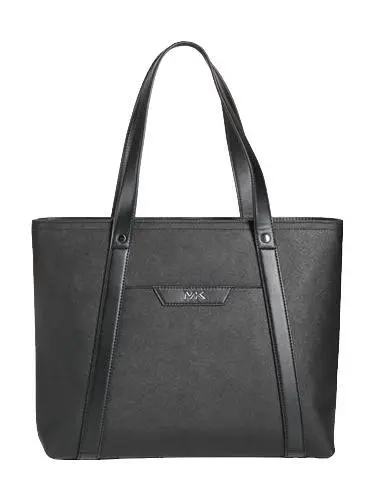 Michael Kors Handbag In Recycled Leather - Black