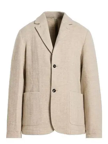 Officine Générale Blazer Size Virgin Wool - Beige