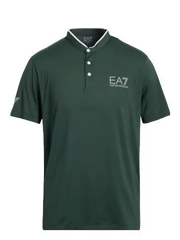 EA7 T-shirt Military Size Polyamide, Elastane - Green