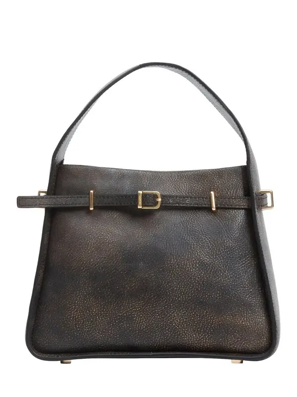 Simkhai River Small Leather Bucket Bag - Brown