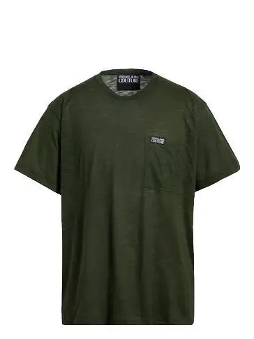 Versace T-shirt Military Size Cotton, Polyester - Green