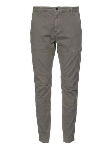C.P. COMPANY Cotton Piqué Pants - Grey
