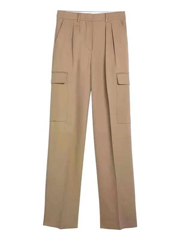 Sportmax Straight-leg Trousers - Neutrals