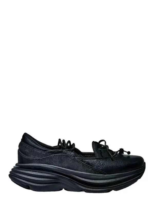 HOKA® Bow Lace-up Sneakers - Black