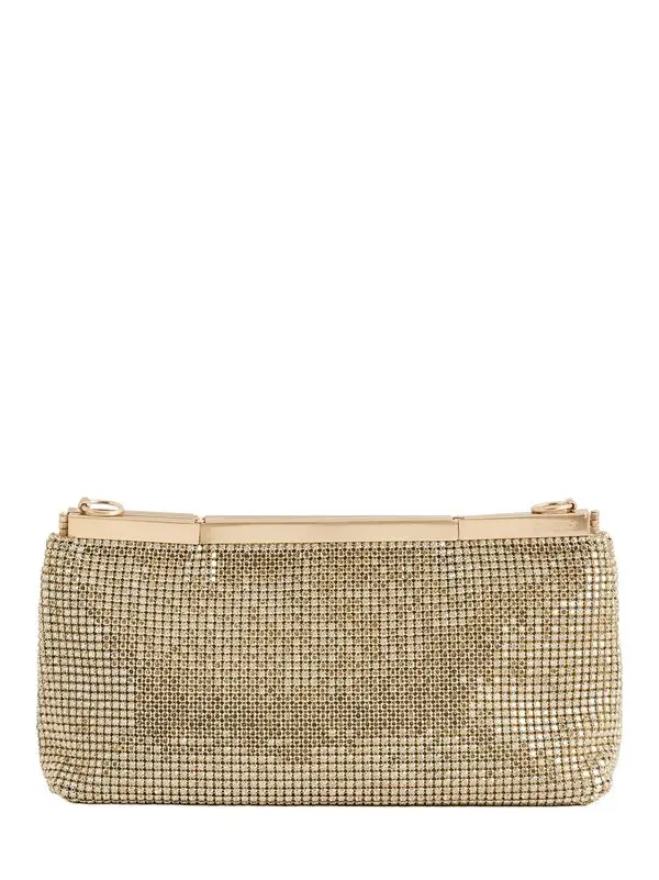 Cult Gaia Felice Clutch - Sand Dollar