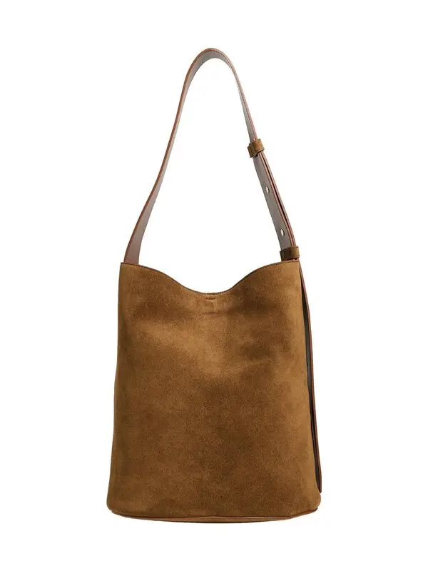 Lié Studio The Norma Tote - Maple Brown Suede