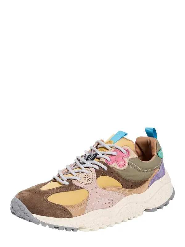 FLOWER MOUNTAIN Wave Sneakers - Brown Ochre