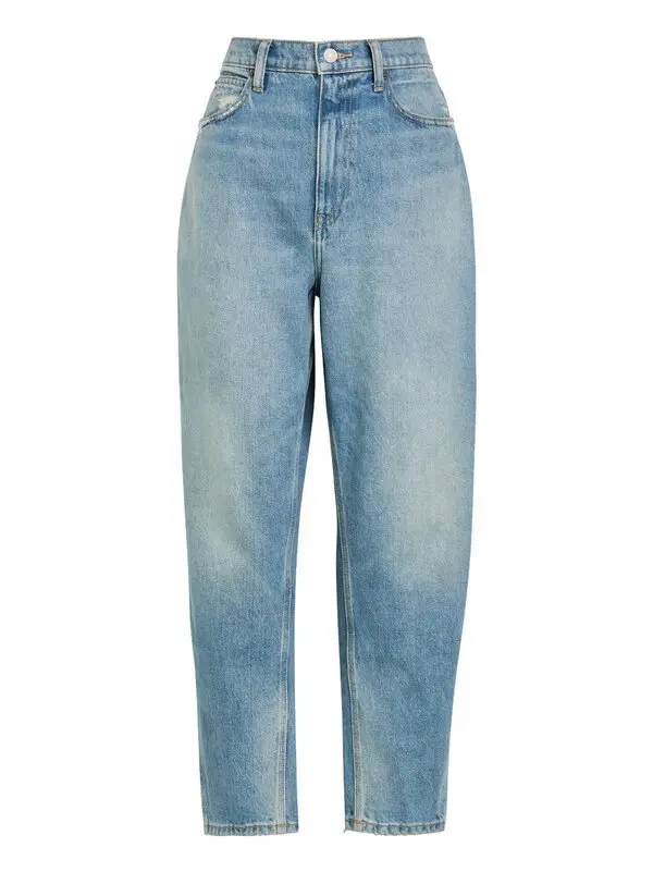 Polo Ralph Lauren High-rise Barrel-leg Jeans - Blue