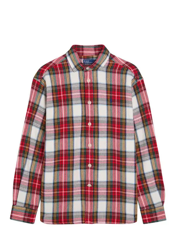 Polo Ralph Lauren Plaid Cotton Shirt - Red