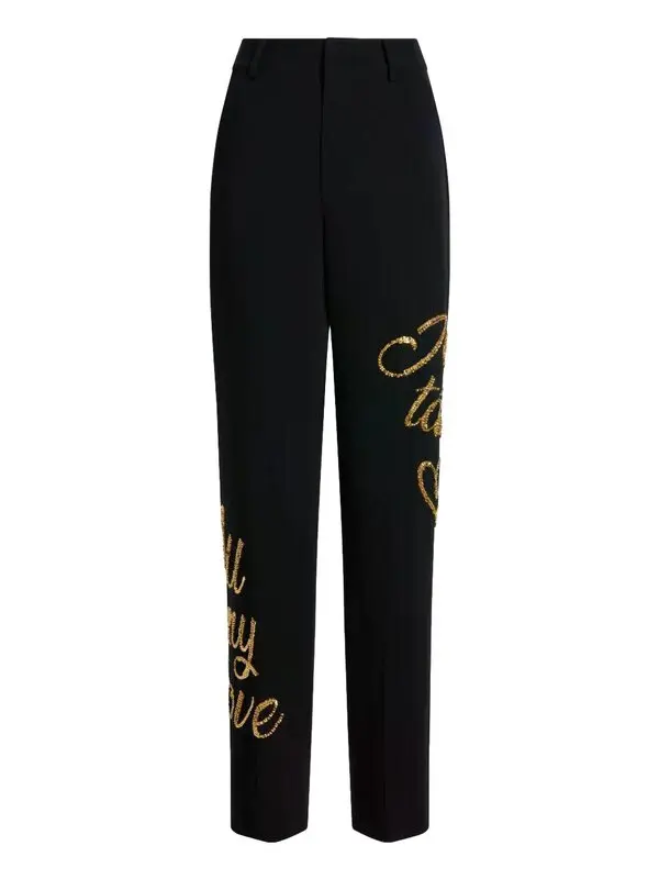 Cinq À Sept Collins Loveletter Trousers - Black