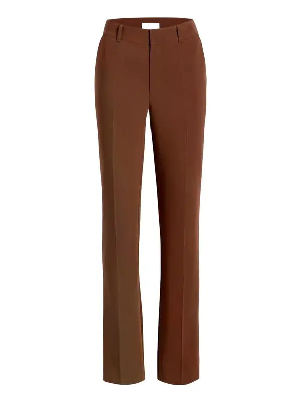 Cinq À Sept Front-pleat Trousers - Brown