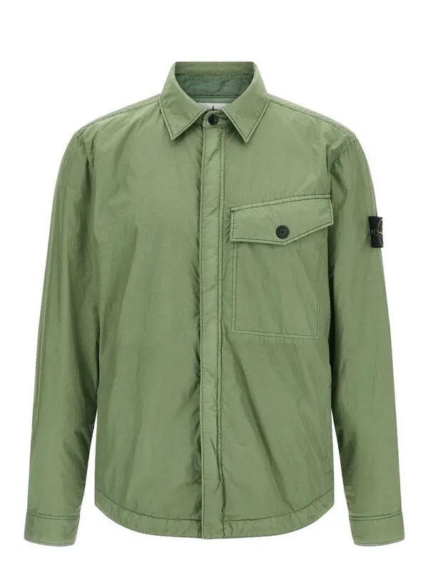 Stone Island Light Jacket - V0055 Sage