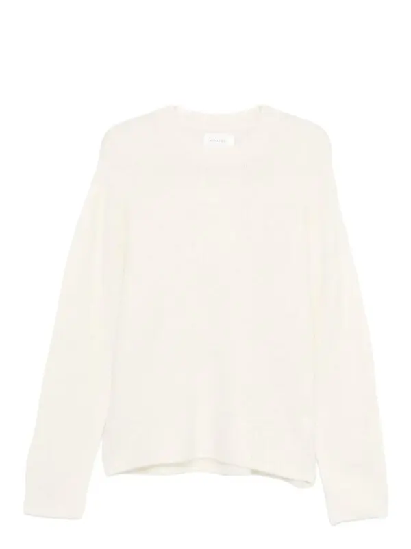 BERNER KUHL Drop Crewneck Sweater Off White - 002 Off White