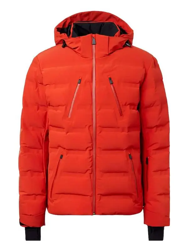 Aztech Mountain Nuke Suit Down Ski Jacket - Orange
