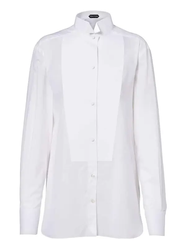 TOM FORD Cotton Voile Shirt - White