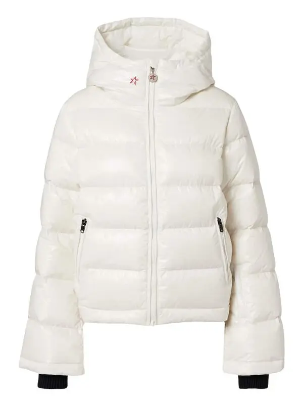 Perfect Moment Polar Flare Down Ski Jacket - White