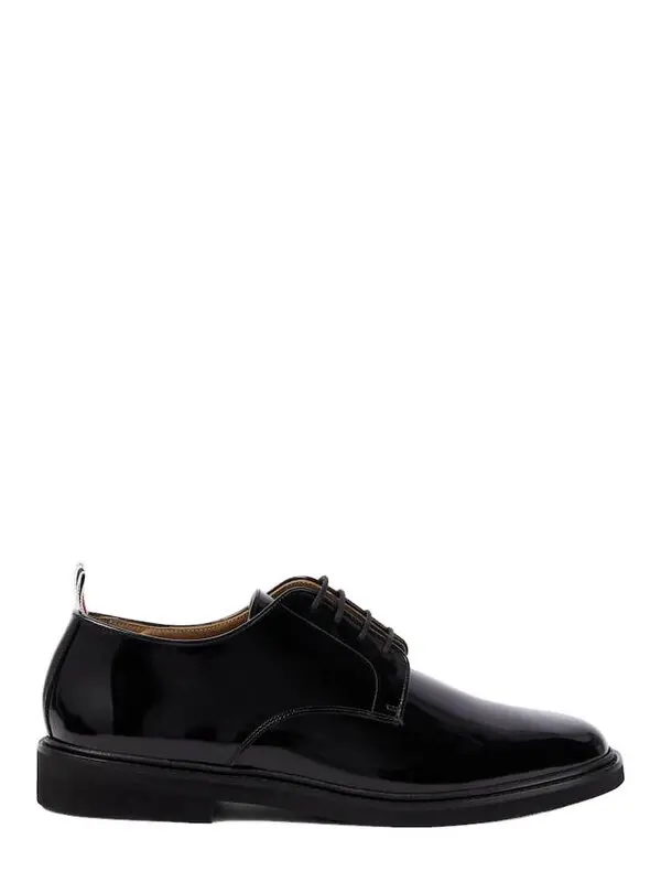 Thom Browne Leather Derby Shoes - Black
