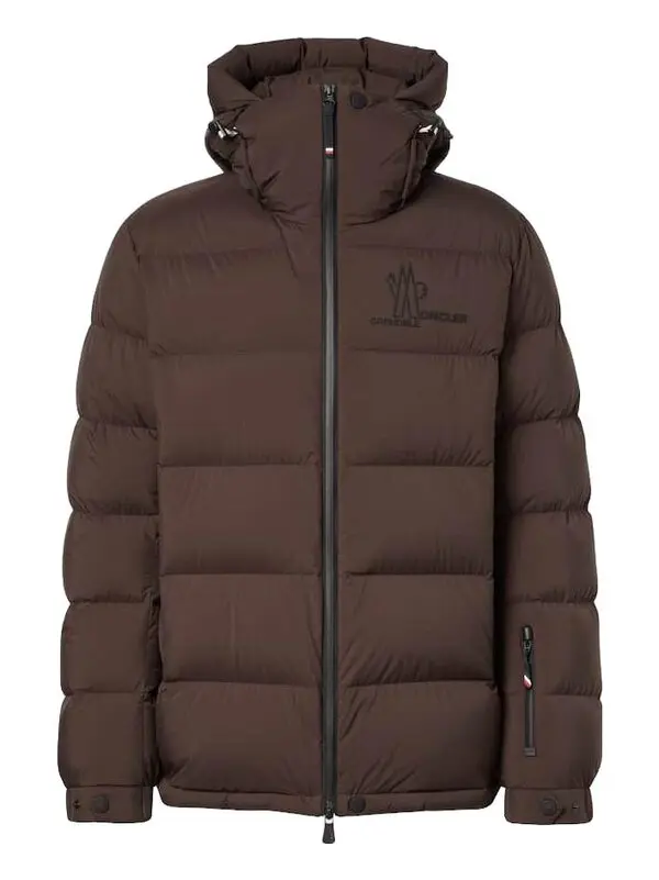 Moncler Isorno Down Ski Jacket - Brown