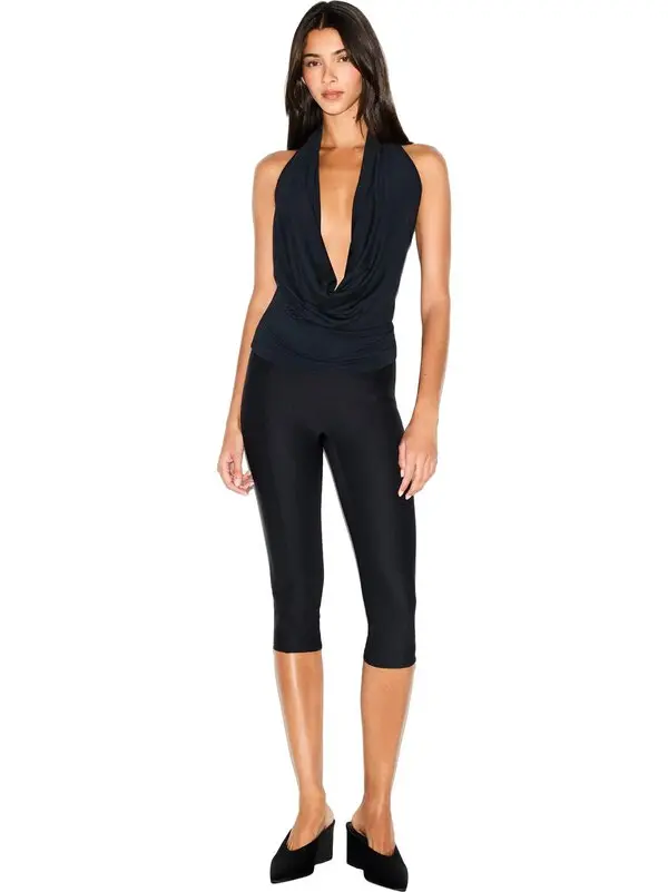 SKIMS High Waisted Capri - Onyx