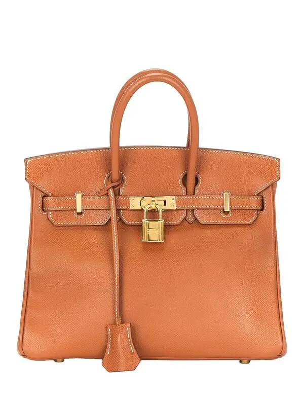 Hermès Vintage Epsom Birkin 25 Handbag - Gold